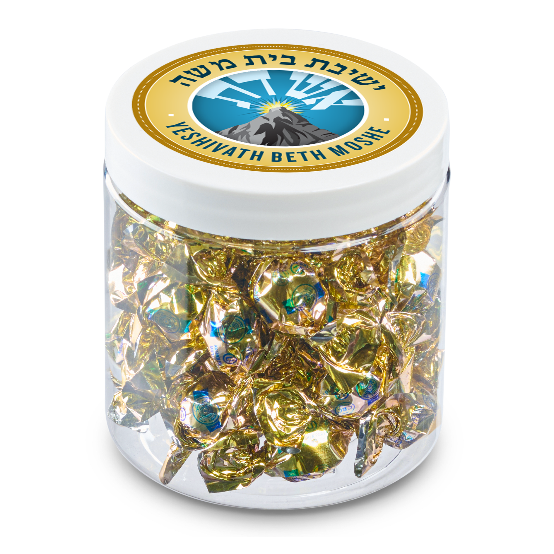 8 oz Jar of Individually Wrapped Fantasy Candy – Promo Nosh